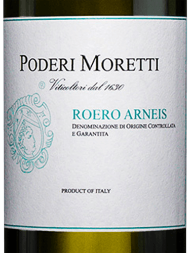 Poderi Moretti Roero Arneis | Vivino US