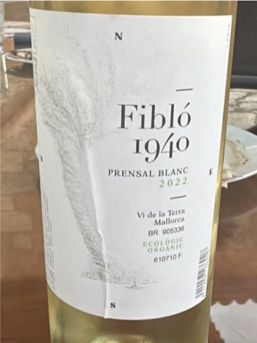 Fibló 1940 Blanc | Vivino France
