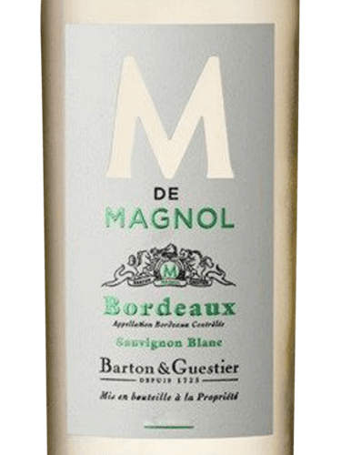 Château Magnol M de Magnol Bordeaux Blanc | Vivino France