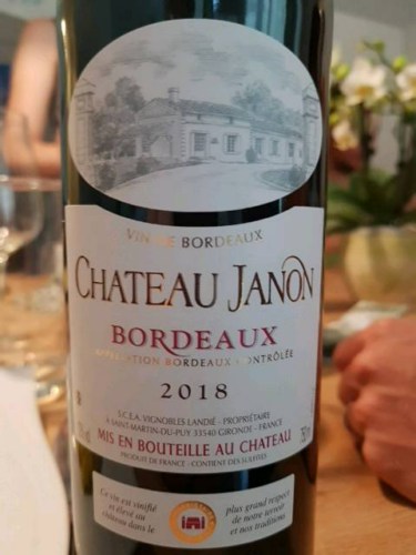 2018 Vignobles Landié Chateau Janon Bordeaux | Vivino