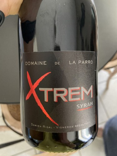 Domaine de la Parro Xtrem ‌Syrah | Vivino US