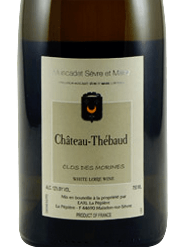 2017 Pépière Chateau-Thébaud Clos des Morines | Vivino