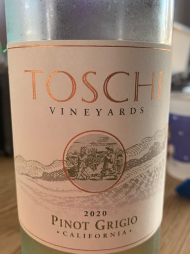 Toschi Pinot Grigio | Vivino English