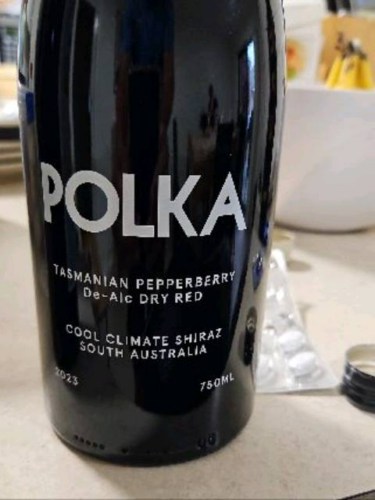 Polka Tasmanian Pepperberry De-Alc Dry Red Cool Climate Shiraz | Vivino US
