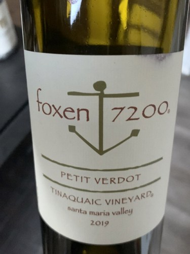 Foxen Foxen 7200 Tinaquaic Vineyard Petit Verdot | Vivino US