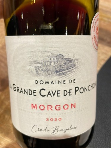 Domaine de La Grande Cave de Ponchon Morgon | Vivino France