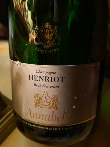 2020 Henriot Annabel's Souverain Brut Champagne | Vivino US