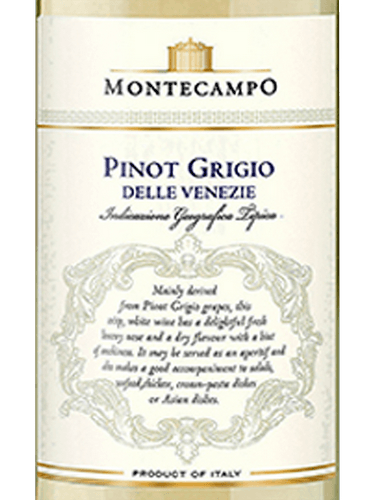 Montecampo Pinot Grigio | Vivino English