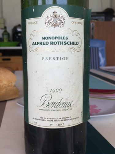 Monopoles Alfred Rothschild Prestige Bordeaux | Vivino Brasil
