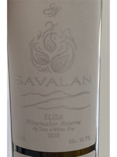 Savalan ASPI Winery Elisa Winemaker Reserva White Dry | Vivino 日本