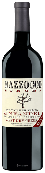 Mazzocco West Dry Creek Zinfandel Reserve | Vivino English