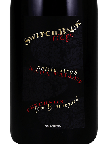 Switchback Ridge Peterson Family Vineyard Petite Sirah | Vivino US