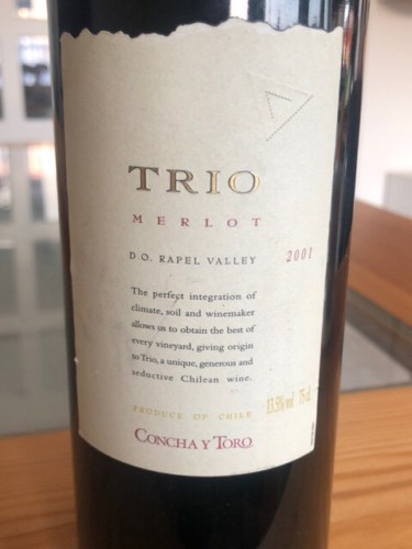 Trio Merlot (Carménère - Cabernet Sauvignon) | Vivino US