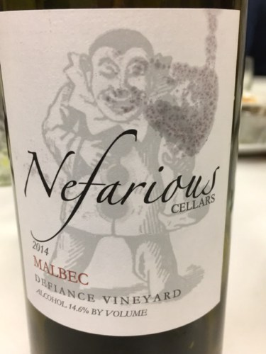 Nefarious Cellars Defiance Vineyard Malbec | Vivino English