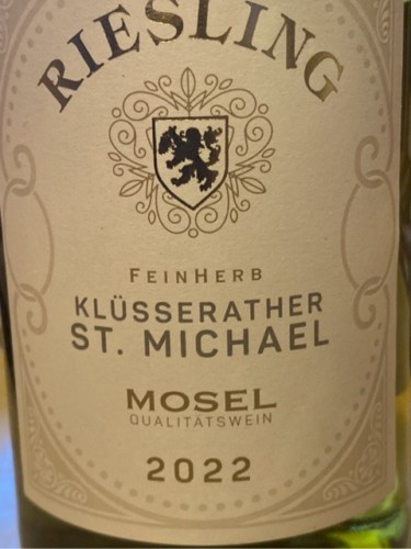 2022 Klusserather Mosel Georg Cluss Klusserather St. Michael | Vivino US