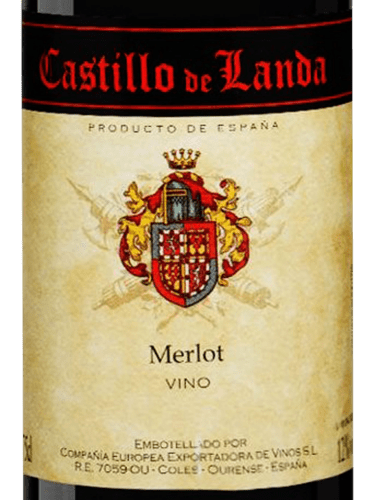 Castillo de Landa Merlot | Vivino English