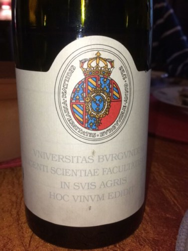 Sigillvm Viniversitatis Bvrgvndiae Agenti Sientiae Facultatis In Svis ...