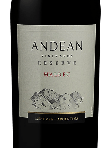 Andean Vineyards Reserve Malbec | Vivino US