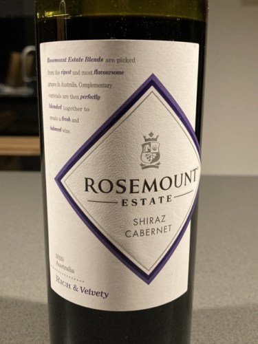 Rosemount Rich & Velvety Shiraz - Cabernet | Vivino Brasil