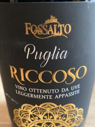 Fossalto Riccoso Appassimento | Vivino US