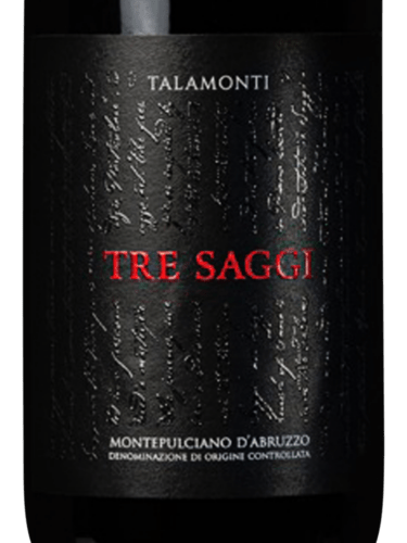 Talamonti Tre Saggi Montepulciano d'Abruzzo | Vivino English