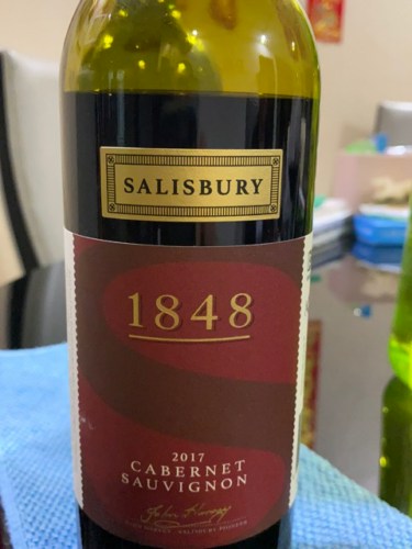 Salisbury 1848 Cabernet Sauvignon | Vivino English