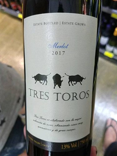 Tres Toros Merlot | Vivino Brasil