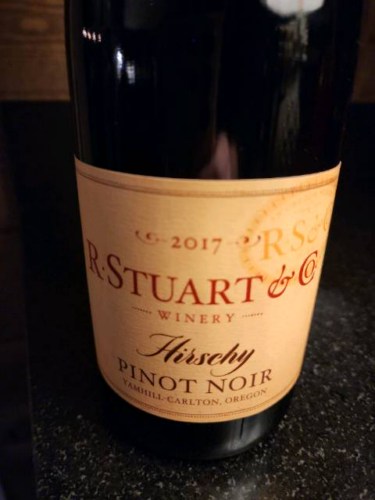 R. Stuart & Co Hirschy Pinot Noir | Vivino English