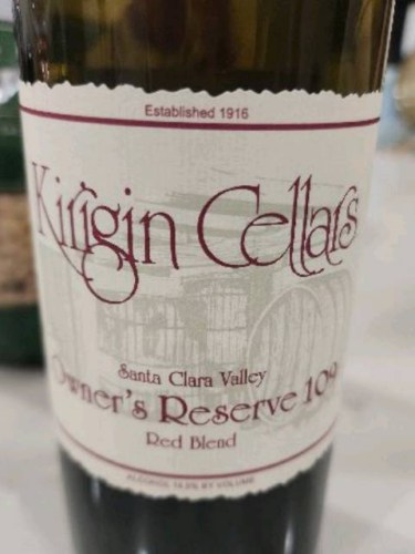Kirigin Owner’s Reserve 109 Red Blend | Vivino US
