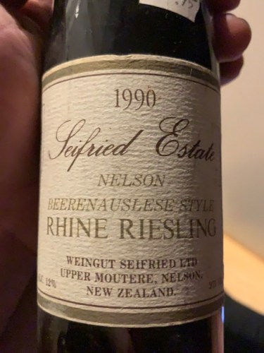 Seifried Estate Rhine Riesling Beerenauslese | Vivino US