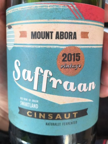 Mount Abora Saffraan Cinsaut | Vivino US