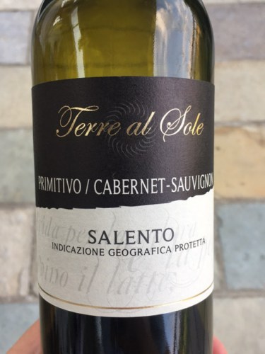 Terre al Sole Primitivo - Cabernet Sauvignon Salento | Vivino Brasil