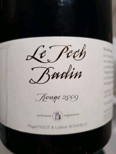Domaine du Pech Le Pech Badin Rouge | Vivino France