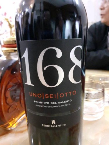 Feudi Salentini 168 Uno Sel Otto Primitivo del Salento | Vivino Italia