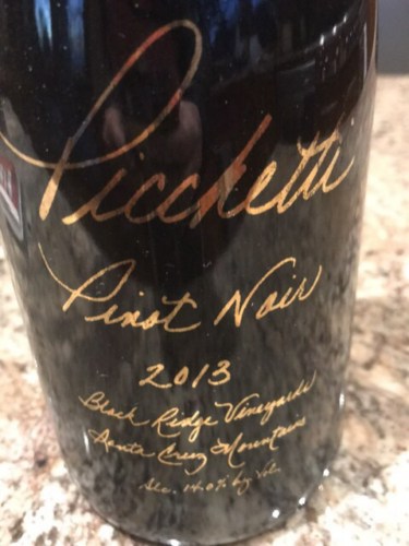 Picchetti Black Ridge Vineyard Pinot Noir | Vivino Australia