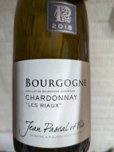 Jean Pascal & Fils Bourgogne Chardonnay 'Les Riaux' | Vivino Canada