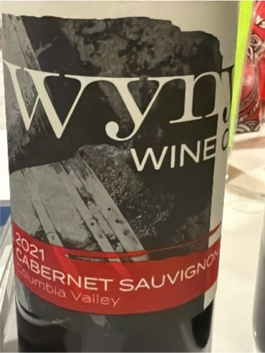 Wyny Wine Co. Cabernet Sauvignon | Vivino English