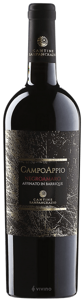 Cantine San Pancrazio Campo Appio Negroamaro | Vivino US