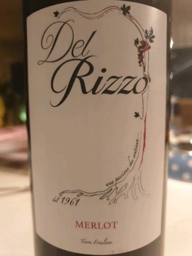 Del Rizzo Merlot | Vivino 日本