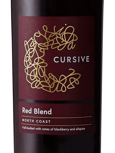 Cursive Red Blend | Vivino English