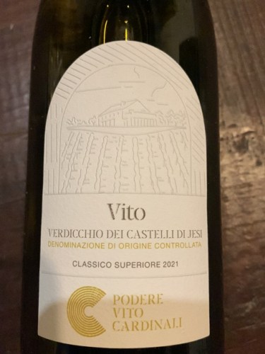 Podere Vito Cardinali Vito Verdicchio dei Castelli di Jesi Classico ...