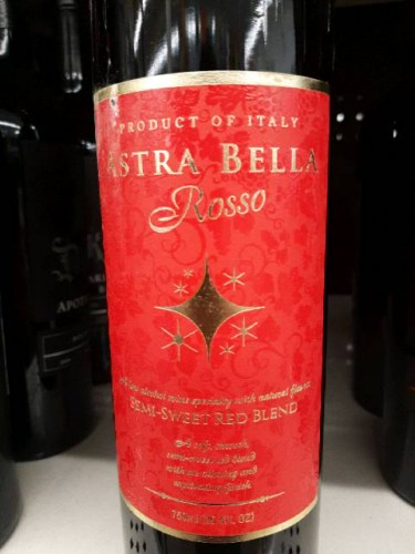 Astra Bella Rosso Semi Sweet Red Blend | Vivino