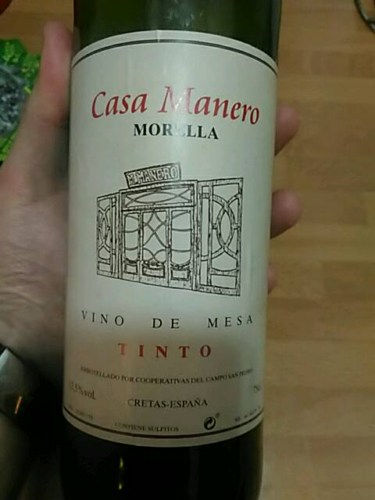 Casa Manero Morella Vino De Mesa Tinto | Vivino US