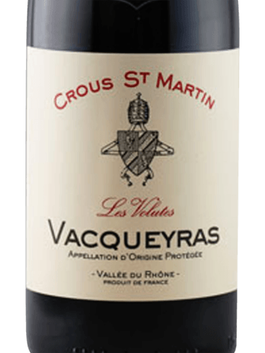 Crous St Martin Les Volutes Vacqueyras | Vivino US