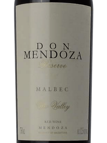 Finca La Celia Don Mendoza Reserve Malbec | Vivino US
