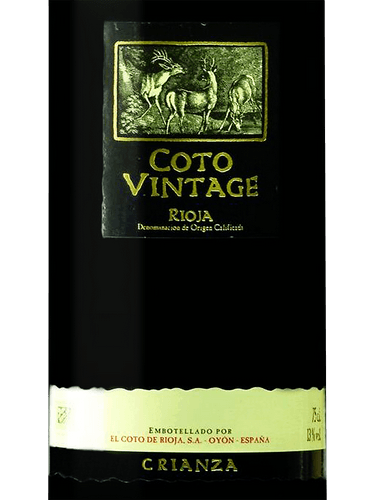 1981 El Coto Coto Vintage Rioja Crianza | Vivino US