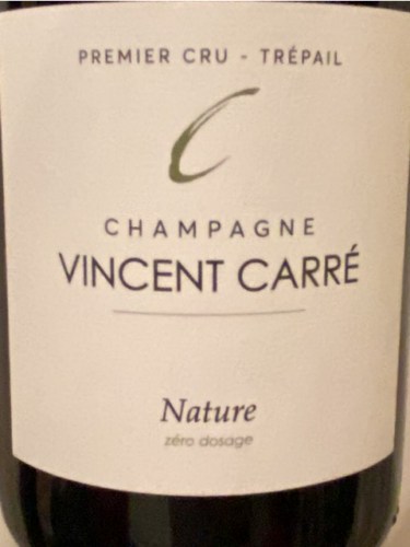 Vincent Carre Nature Champagne Premier Cru | Vivino US