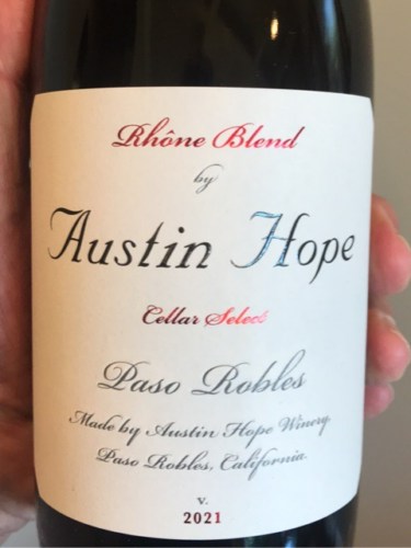 Austin Hope Cellar Select Rhône Blend | Vivino US