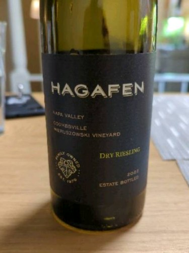 Hagafen Wieruszowski Vineyard Dry Riesling | Vivino US