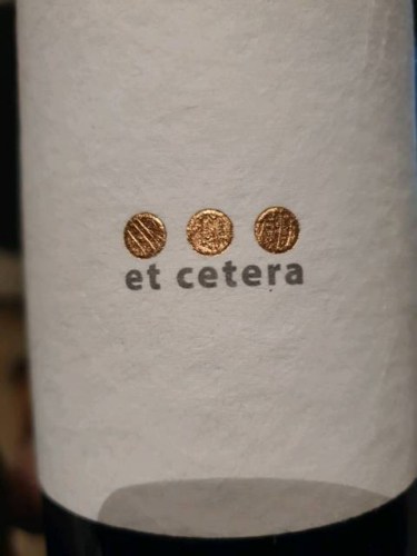 Et Cetera Cabernet Franc | Vivino US
